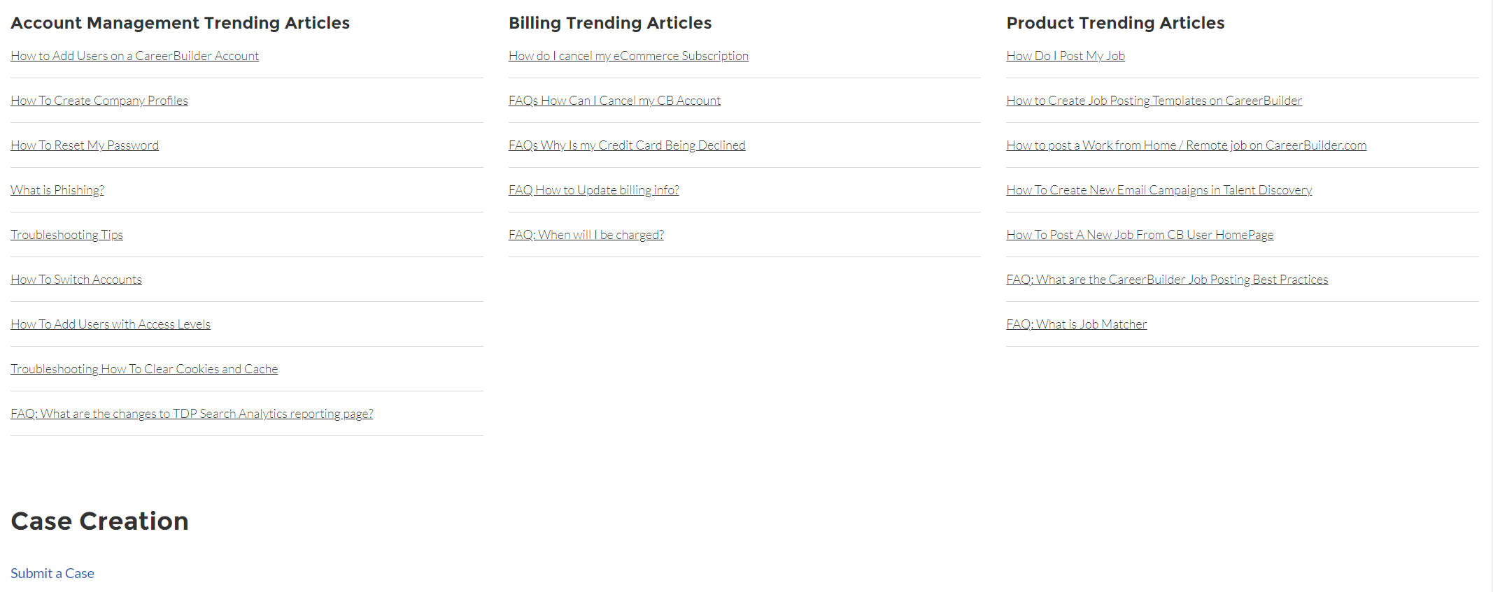 FAQs How Can I Submit a Case Support?