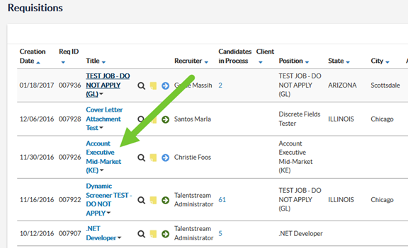 How to Edit External Job Postings in Applicant Tracking
