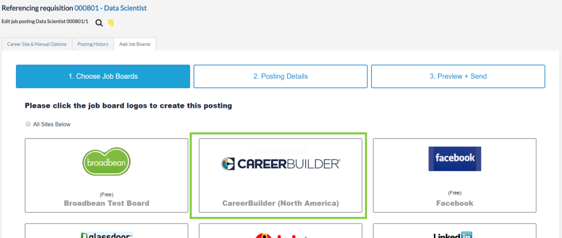 How to Edit External Job Postings in Applicant Tracking